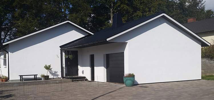 Putsa tegelfasaden | Blekinge fasad AB